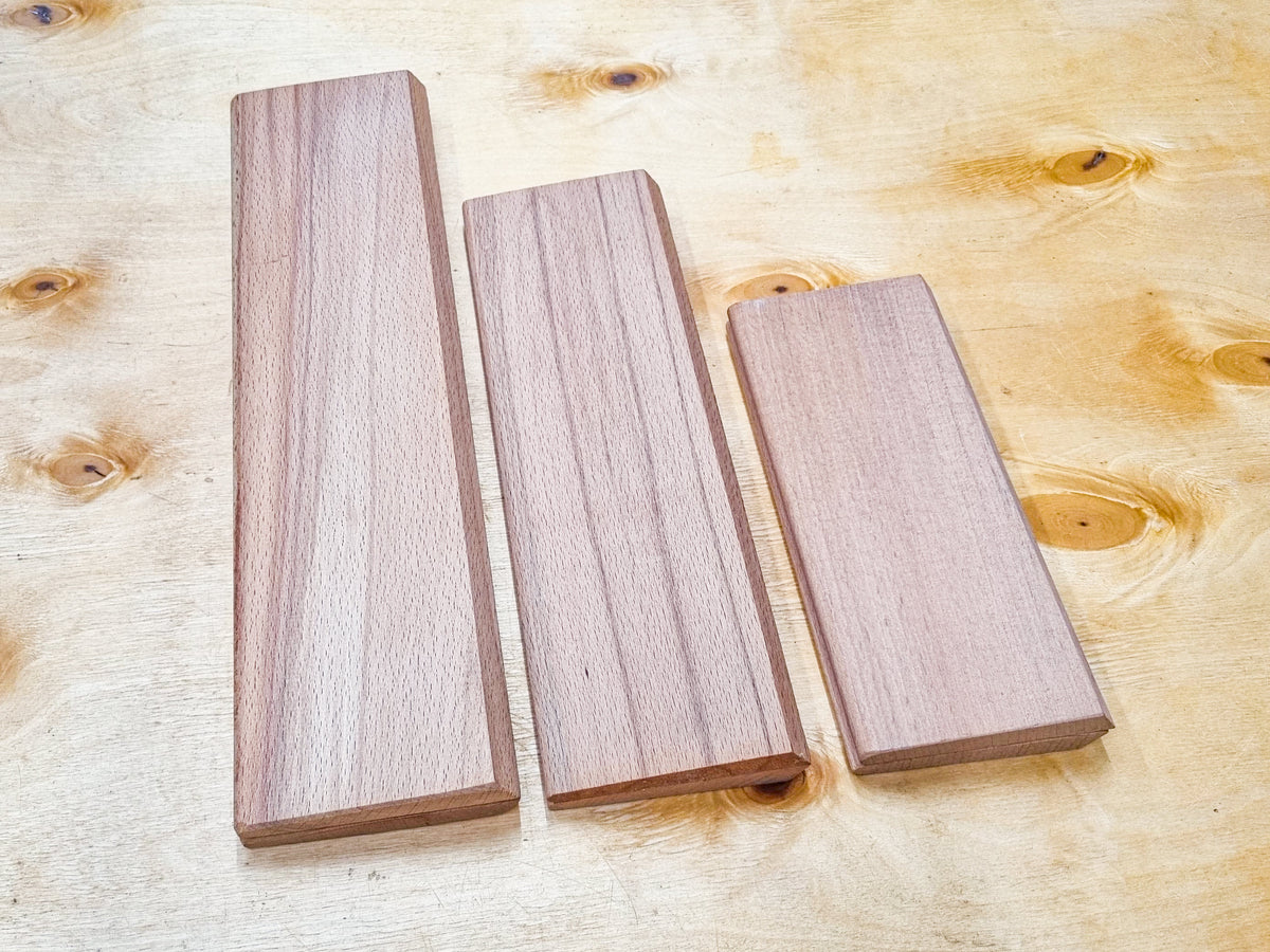 Set of Vintage Backing Boards for Bookbinding (8", 11", and 14 ...