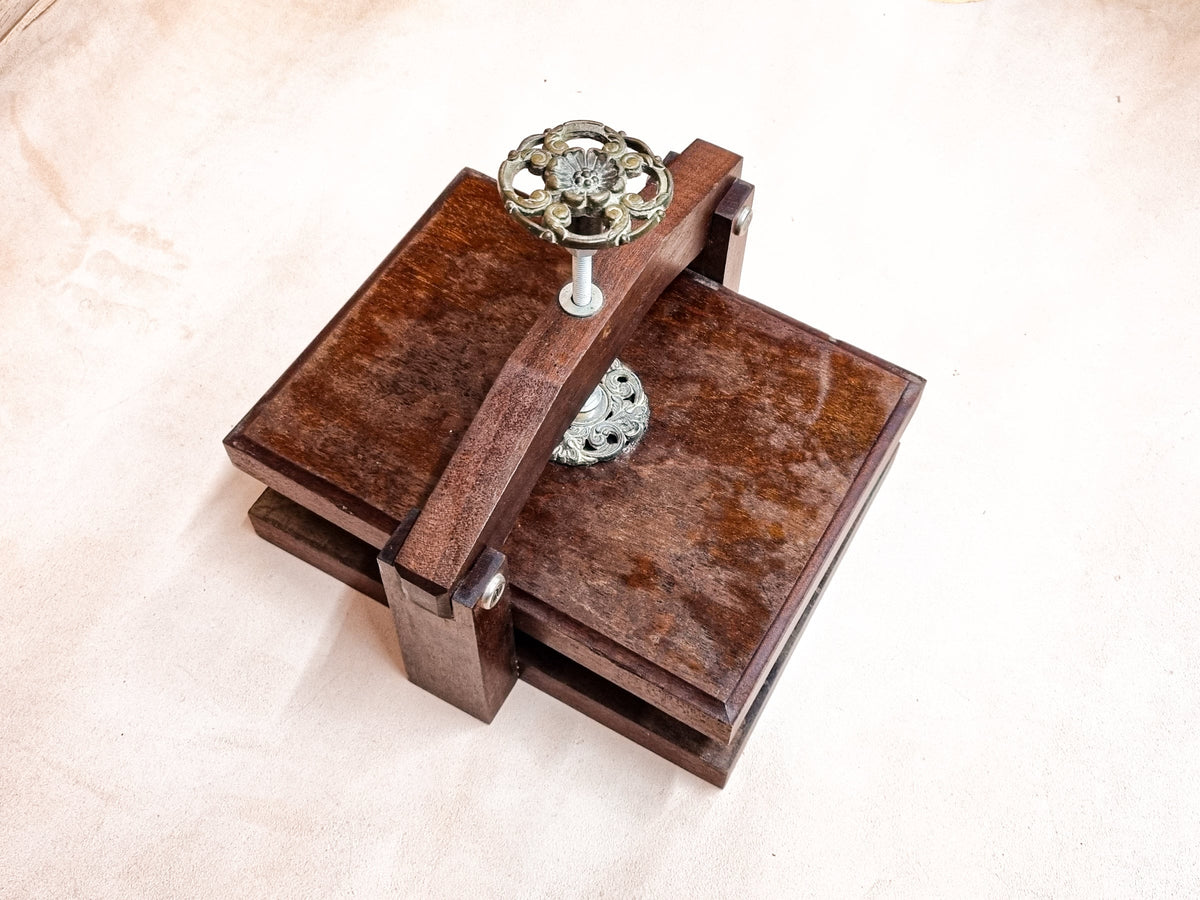 Vintage Wooden Flower Press / Small Book Press – iBookBindingStore